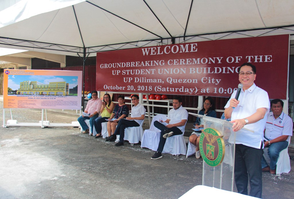 Construction of the UP Student Union Building starts - University of ...