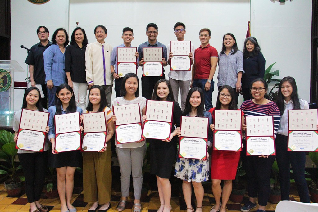 UP welcomes incoming Oblation scholars - University of the Philippines
