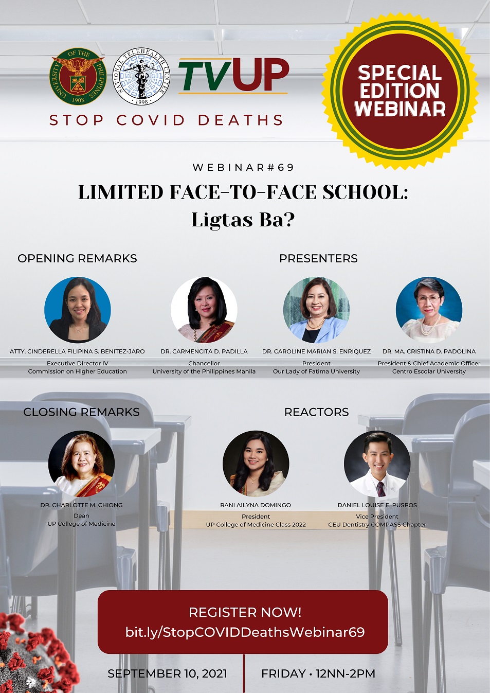UP webinar to tackle physical classes, risks, preparations - University ...