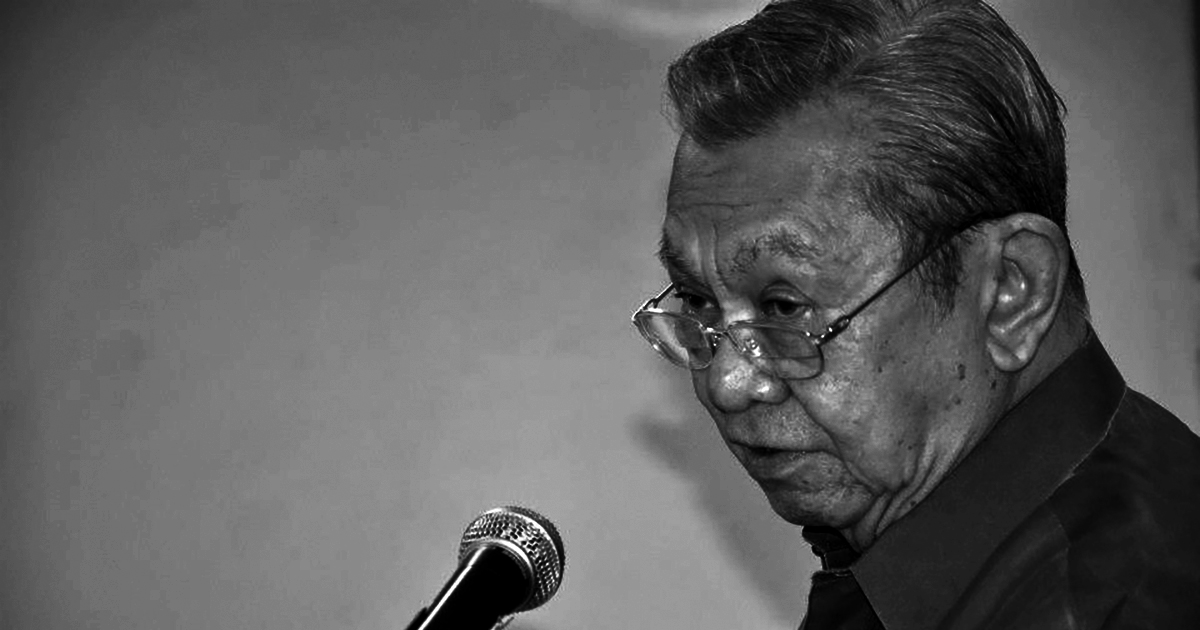 Former UP Law dean and international law luminary Merlin Magallona ...