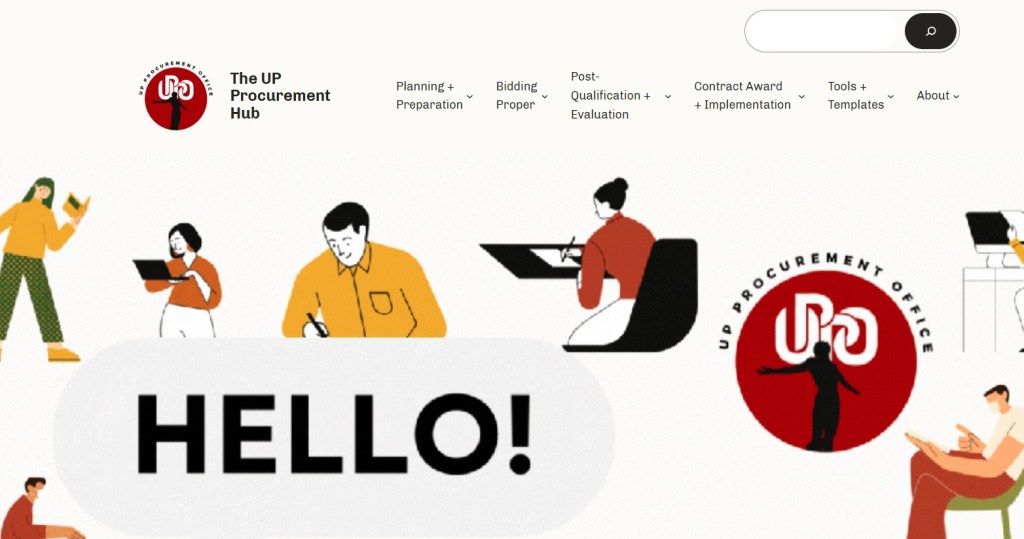 procurement office - University of the Philippines