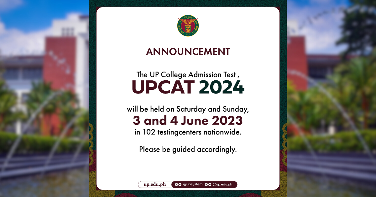 UPCAT - University of the Philippines