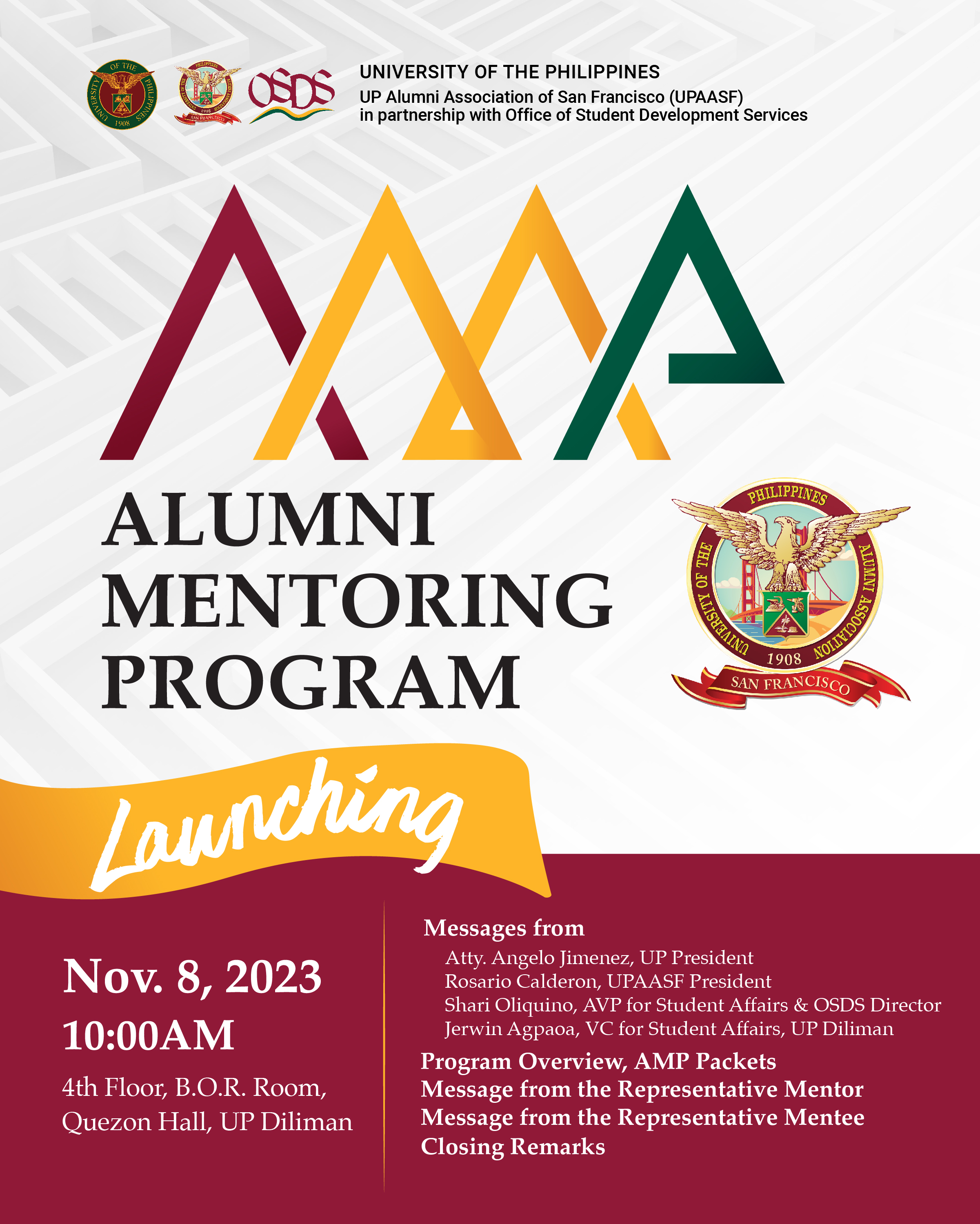 UP partners with UPAA San Francisco to launch alumni mentoring program ...