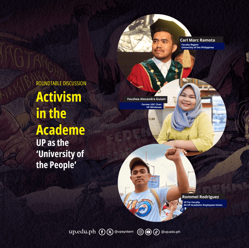 Activism in the academe: UP as the ‘University of the People ...