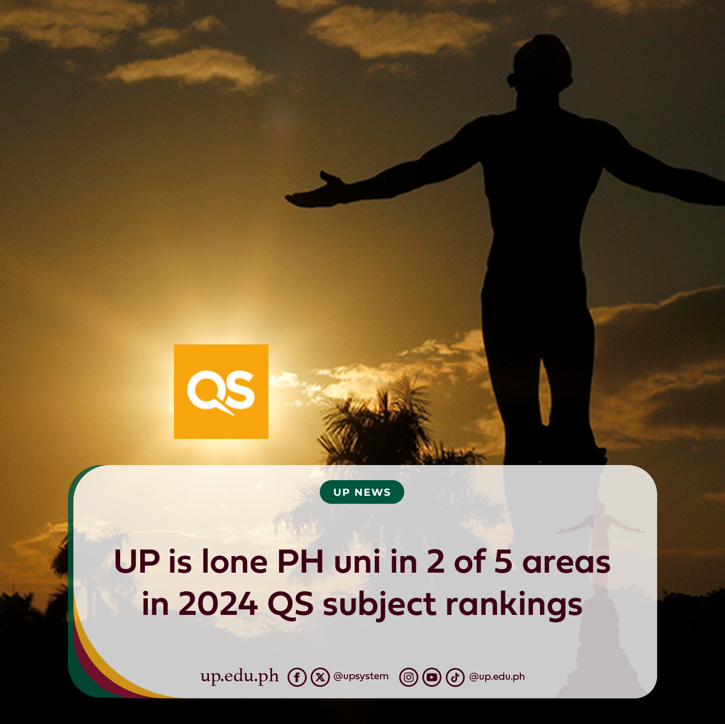 UP is lone PH uni in 2 of 5 areas in 2024 QS subject rankings ...