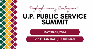 UP Public Service Summit - University of the Philippines