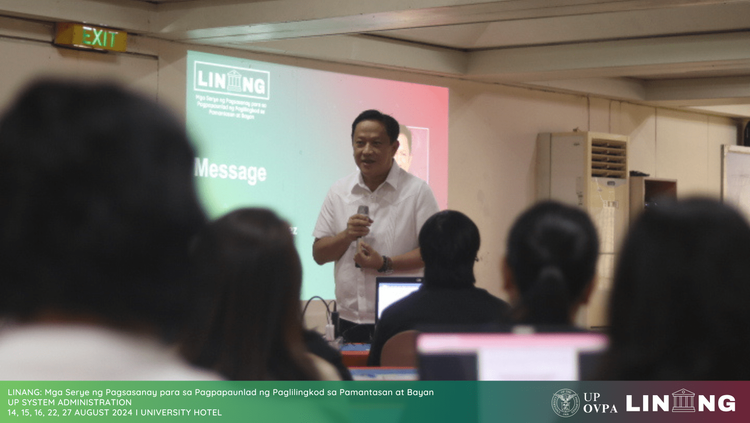 UP LINANG: Shaping Competence and Promoting Honor and Excellence for ...