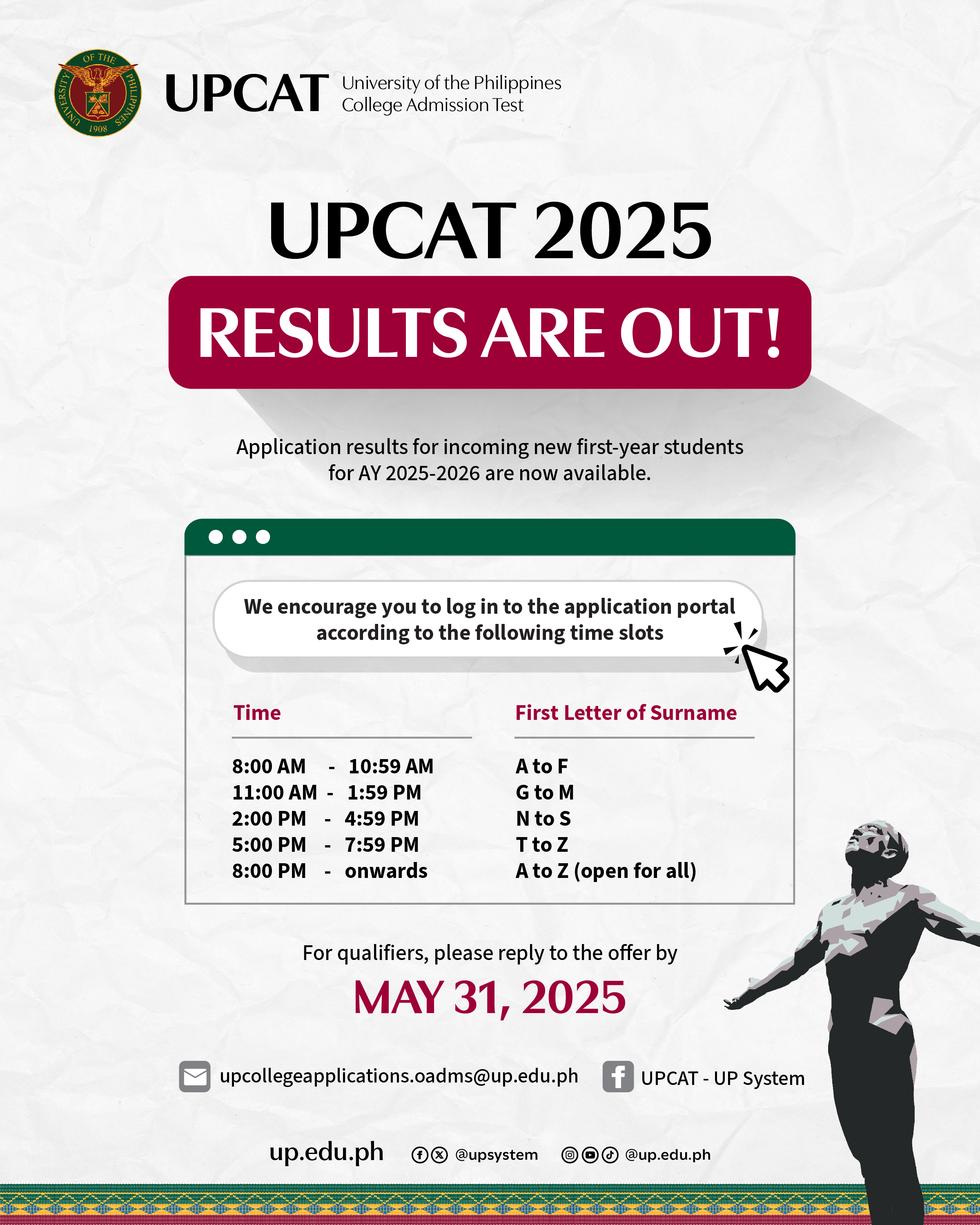 UPCAT 2025 Results Now Out: UP Announces Admission Offers for AY 2025 ...