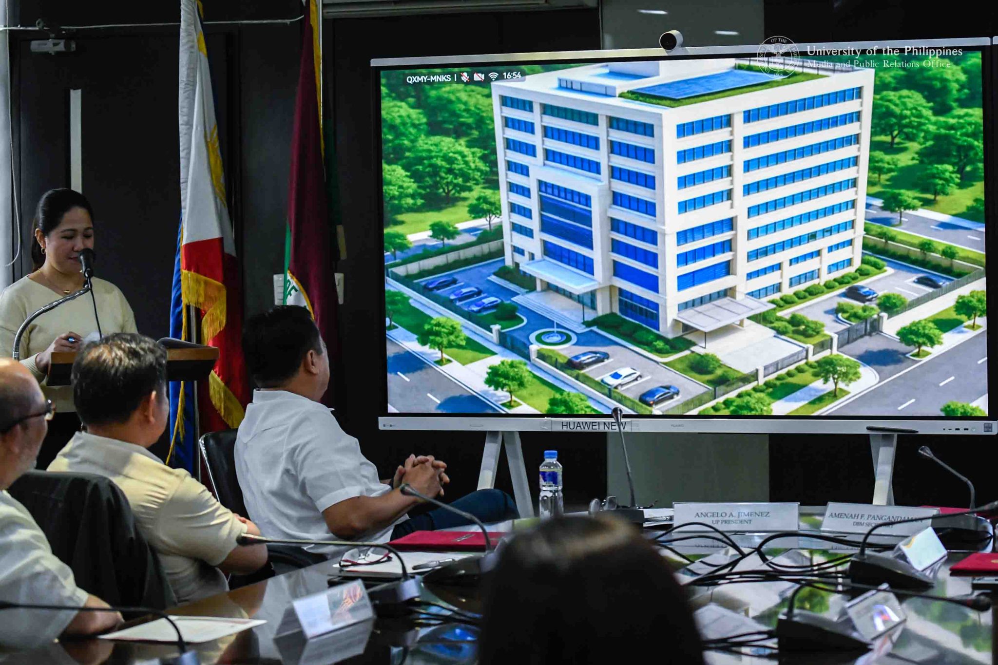 UP, DBM sign MOU for DBM Diliman Building - University of the Philippines